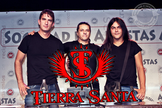 Presentación del nuevo disco de TIERRA SANTA en Madrid - Redhardnheavy