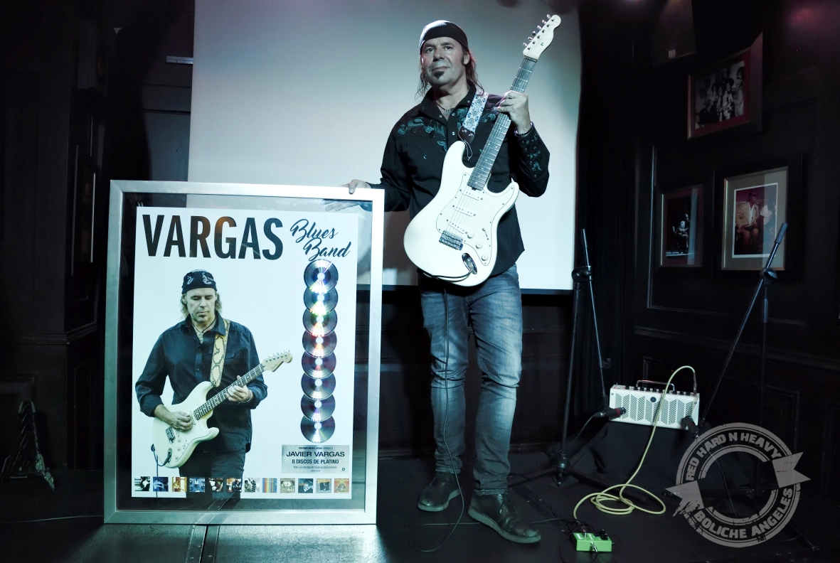 Javier Vargas y su VARGAS BLUES BAND en Madrid este viernes