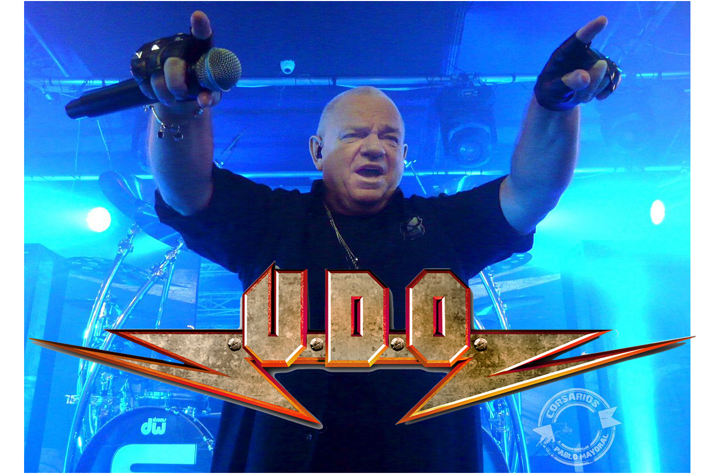 Nuevo conciertazo de U.D.O. en Madrid, ¡heavy metal!