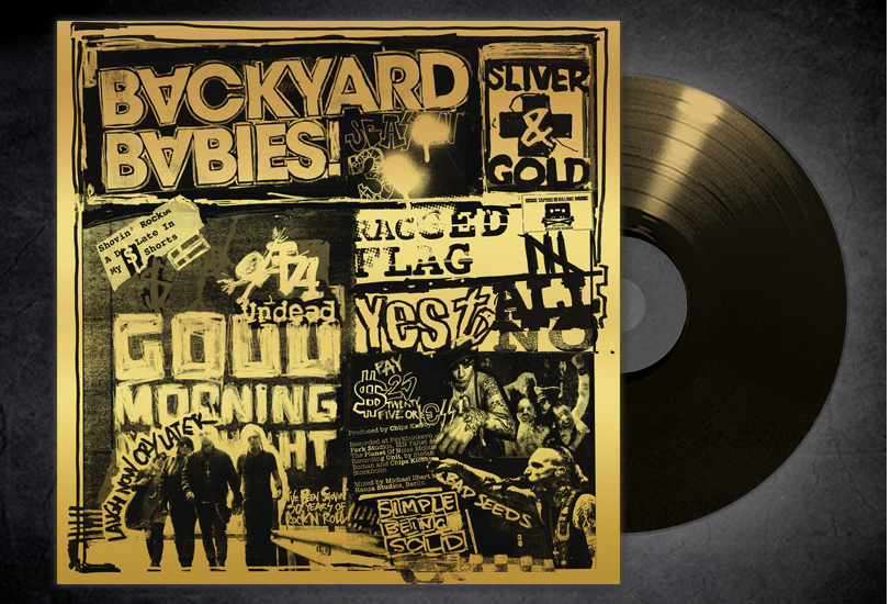 Reseña del nuevo disco de BACKYARD BABIES, "Sliver and gold"