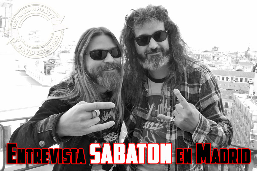 Entrevista con Par Sundstrom, bajista y manager de SABATON, en Madrid