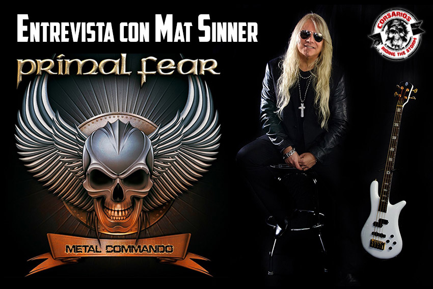 Entrevista con Mat Sinner, bajista de PRIMAL FEAR