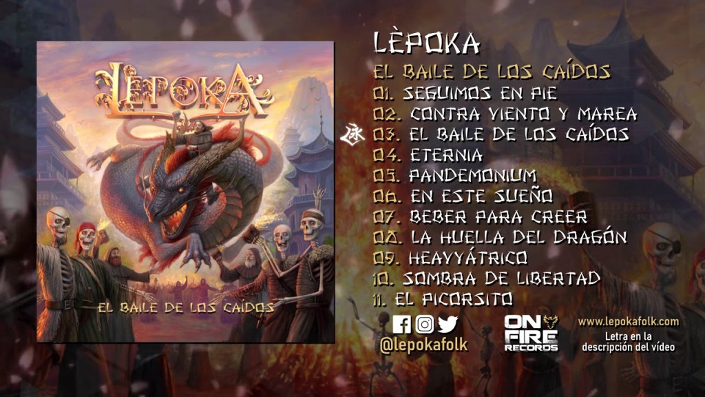 Review del nuevo disco de LÈPOKA - "El baile de los caídos"