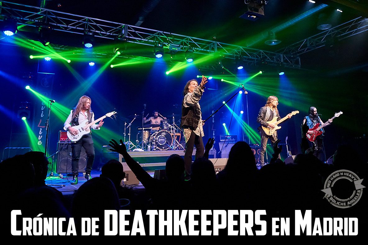 Crónica de DEATH KEEPERS (con Vescera) en Madrid