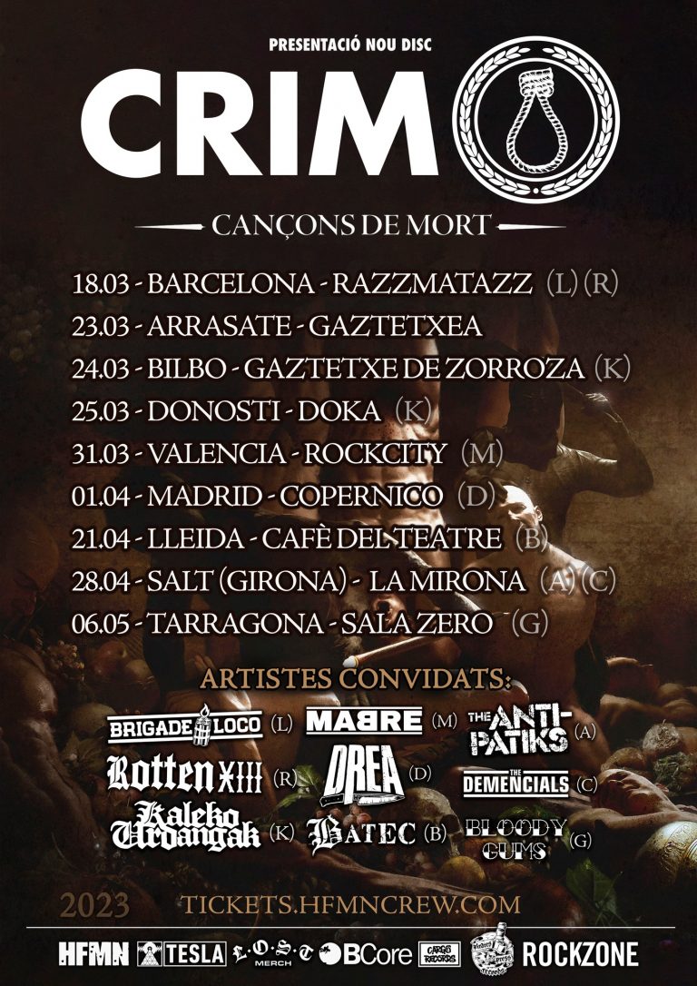 Entrevista en audio con CRIM (punk rock desde Tarragona)