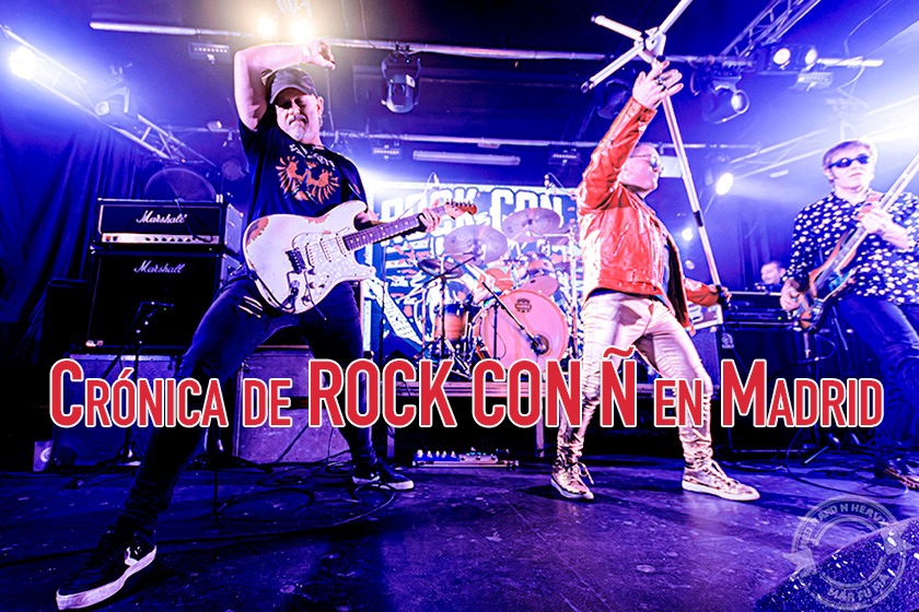 ROCK CON Ñ - Sábado 3 de febrero 2024 (sala Mon, Madrid)
