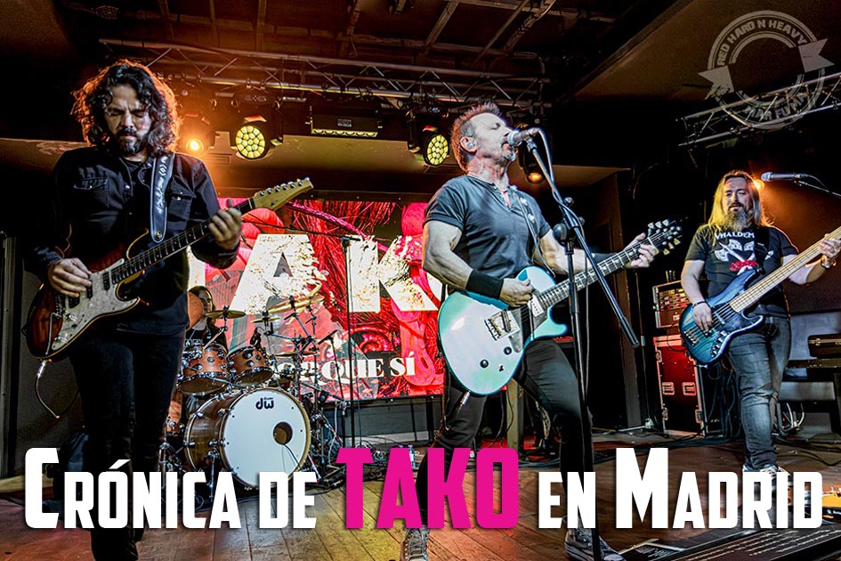 De nuevo un lujazo ver a TAKO en directo en Madrid