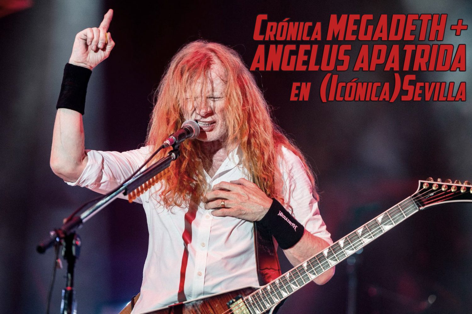 Crónica de MEGADETH y ANGELUS APATRIDA en Sevilla